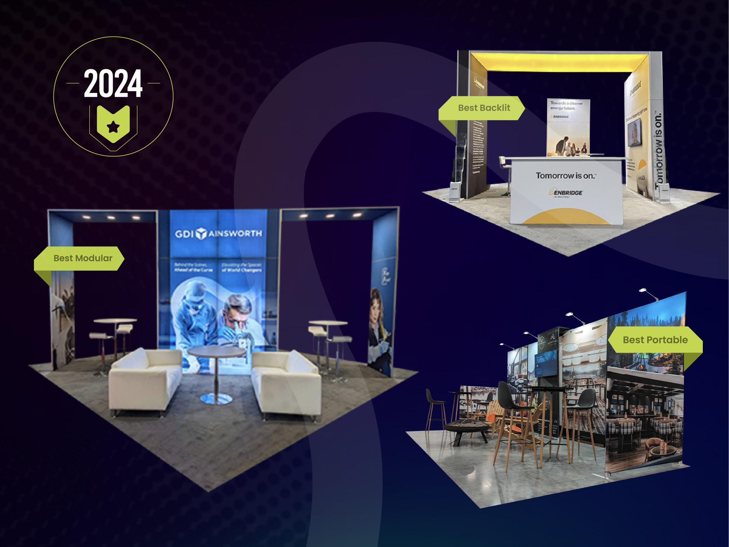 Explore the best trade show displays of 2024 - PosterGarden