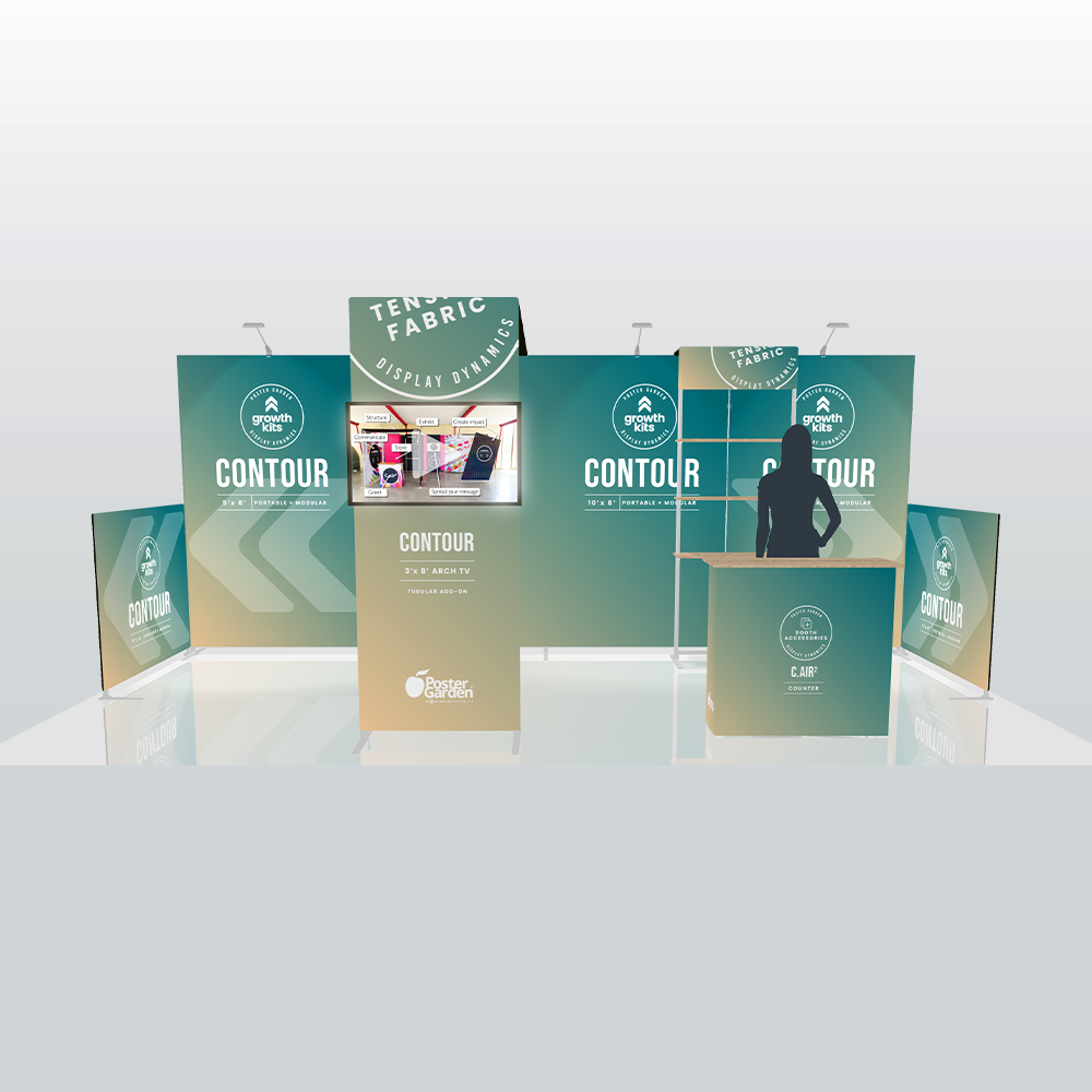 Contour Growth Kits | Adjustable & Portable Hybrid Displays