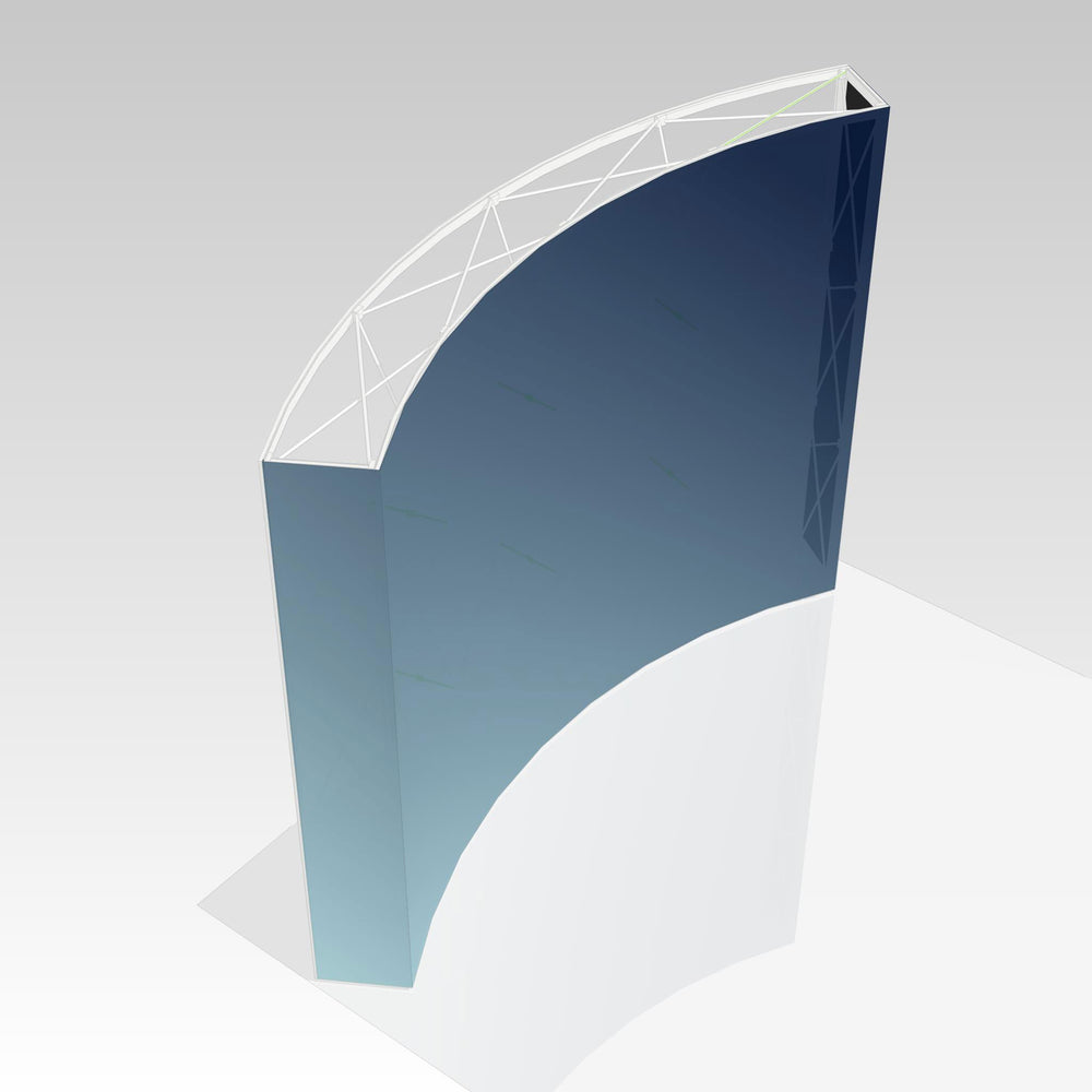 Xperience 10'x8' Curved Graphics: Unique Event Backdrops