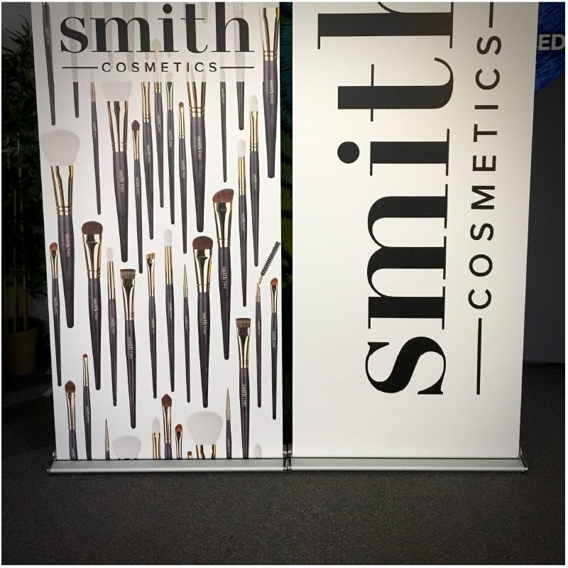 Retractable Bannner Stands with Easy Graphic Replacements