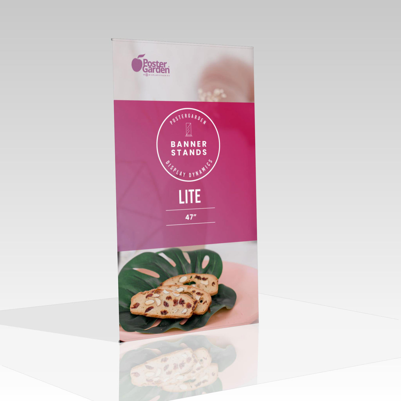 Lite 47" Banner Stand Display