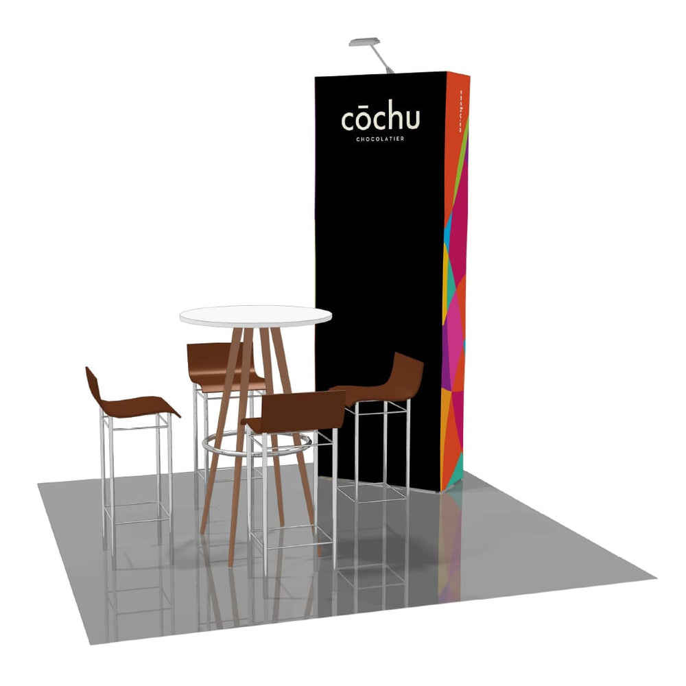 Pop-Up Booth Solution 10'x20'-01: Dynamic Trade Show Display