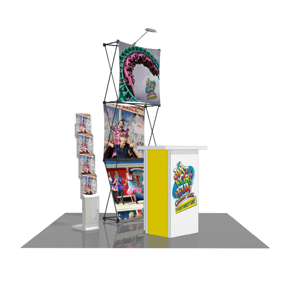 Pop-Up Booth Solution 10'x20'-01: Dynamic Trade Show Display