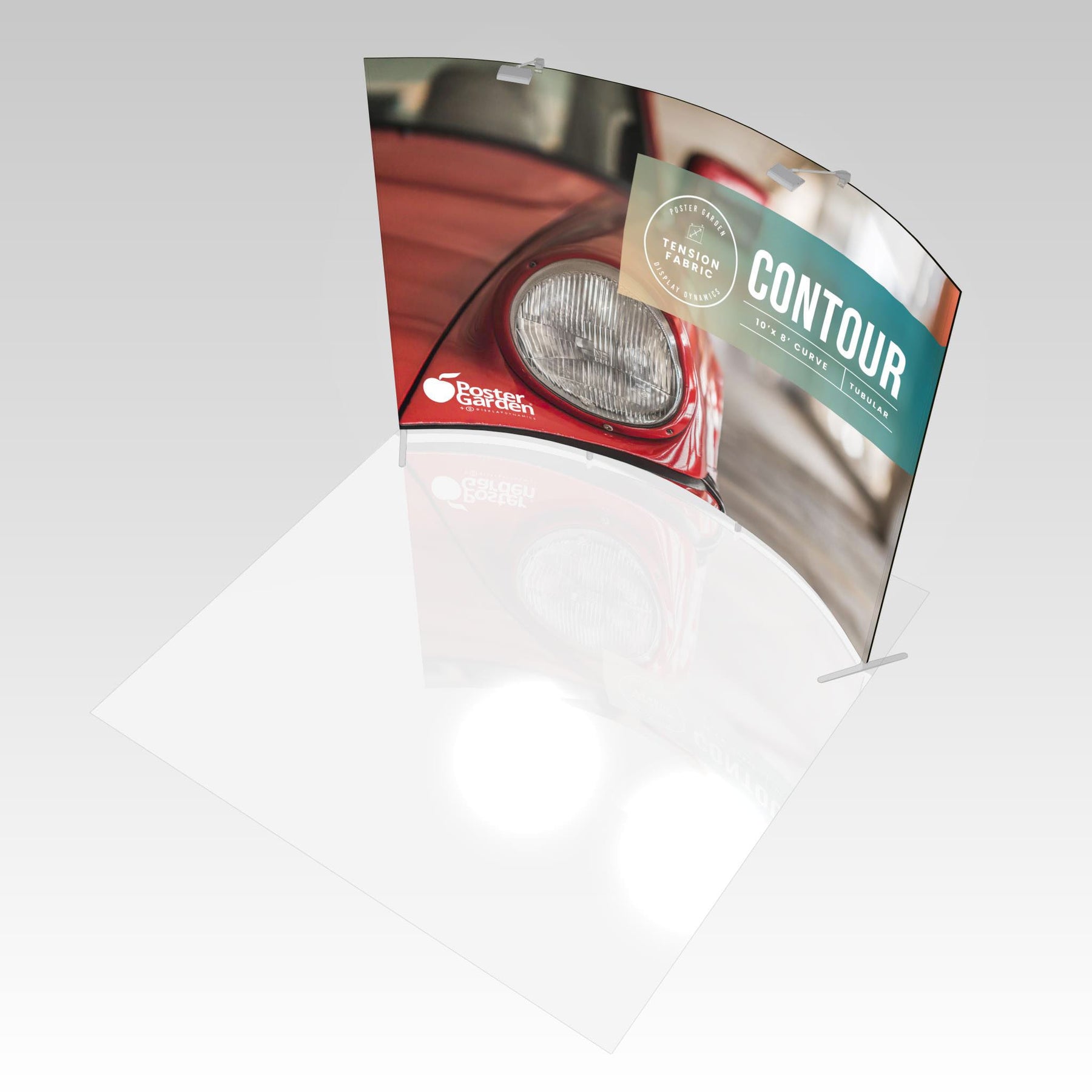 Order Contour 10'x8' Curved Display | PosterGarden