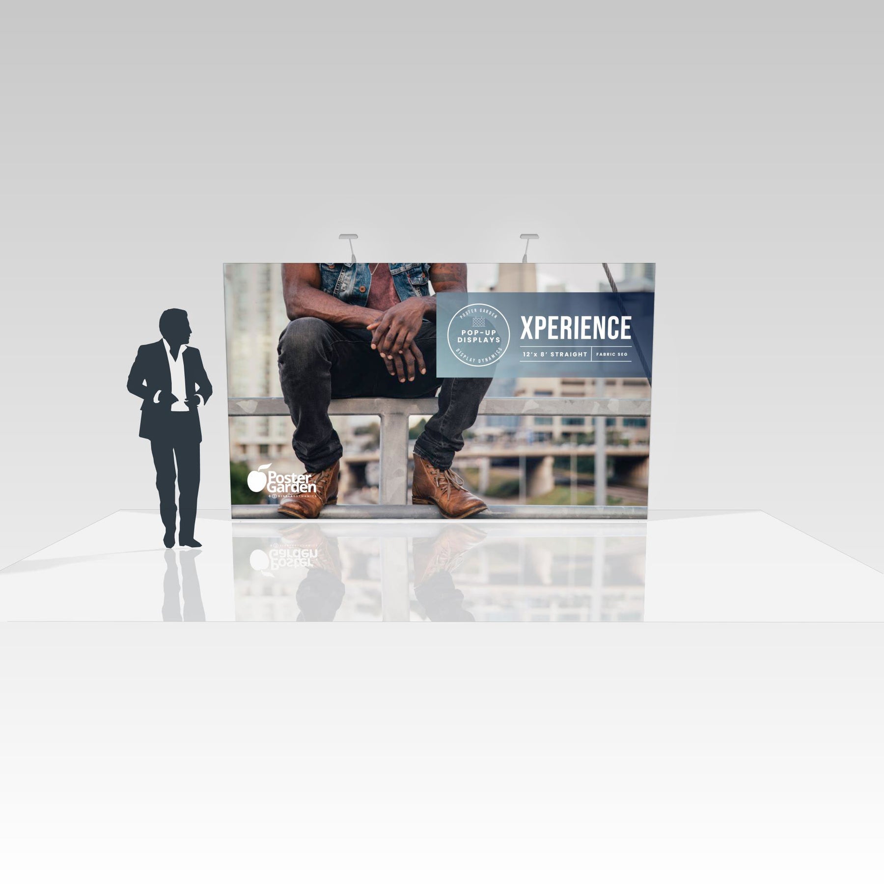 Xperience 10'x8' Straight Display for Eye-Catching Engagement
