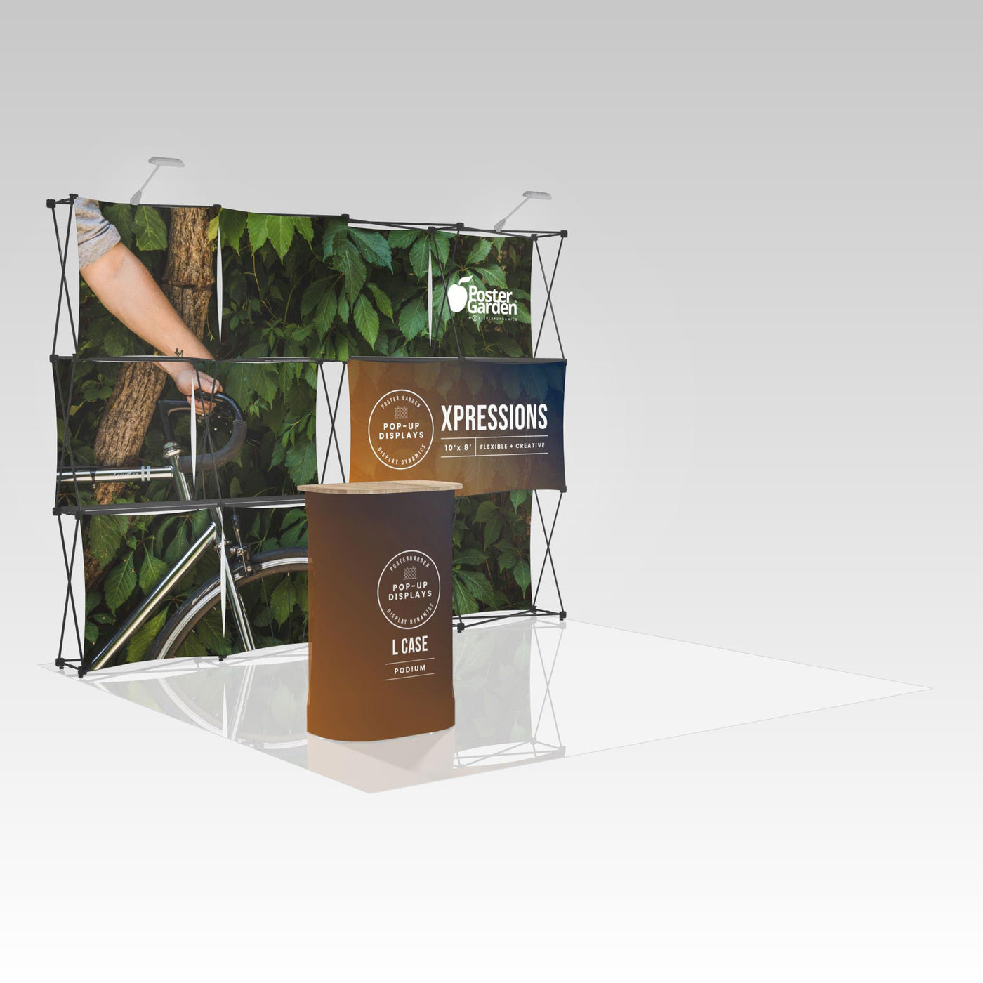 Xpressions – Flexible fabric pop-up display