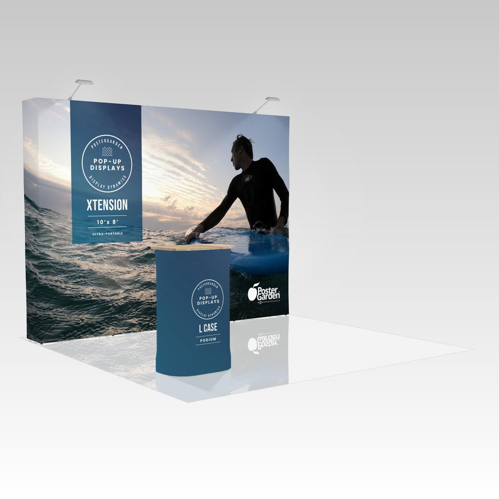 Xtension Squared 3x3 (8' x 8') - Pop-Up Display - PosterGarden